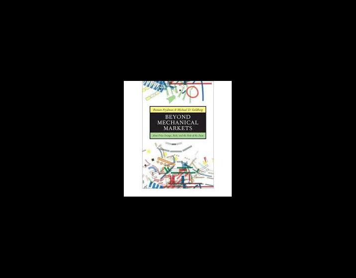 Roman Frydman's Beyond Mechanical Markets Chosen as FT Book of the Year ...